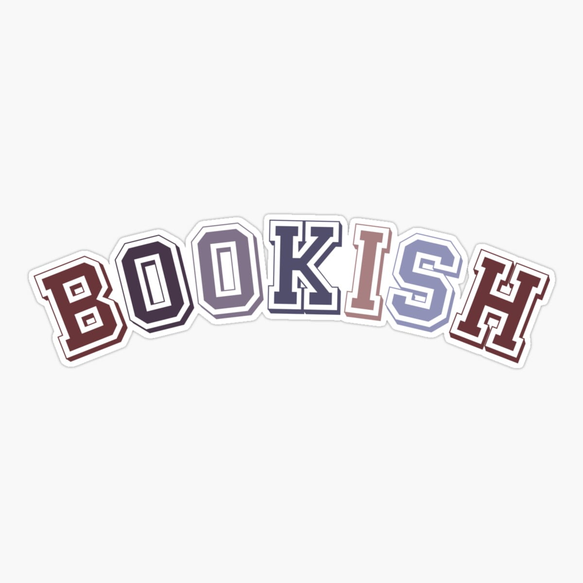 DOPASTICKER Bookish Dark Academia Sticker, Phone Sticker Car Sticker ...