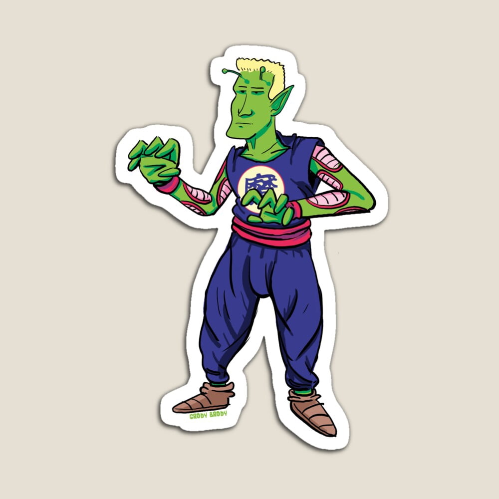 DOPASTICKER Boomhauer Piccolo King Of The Ball Z Decorative Laptop ...