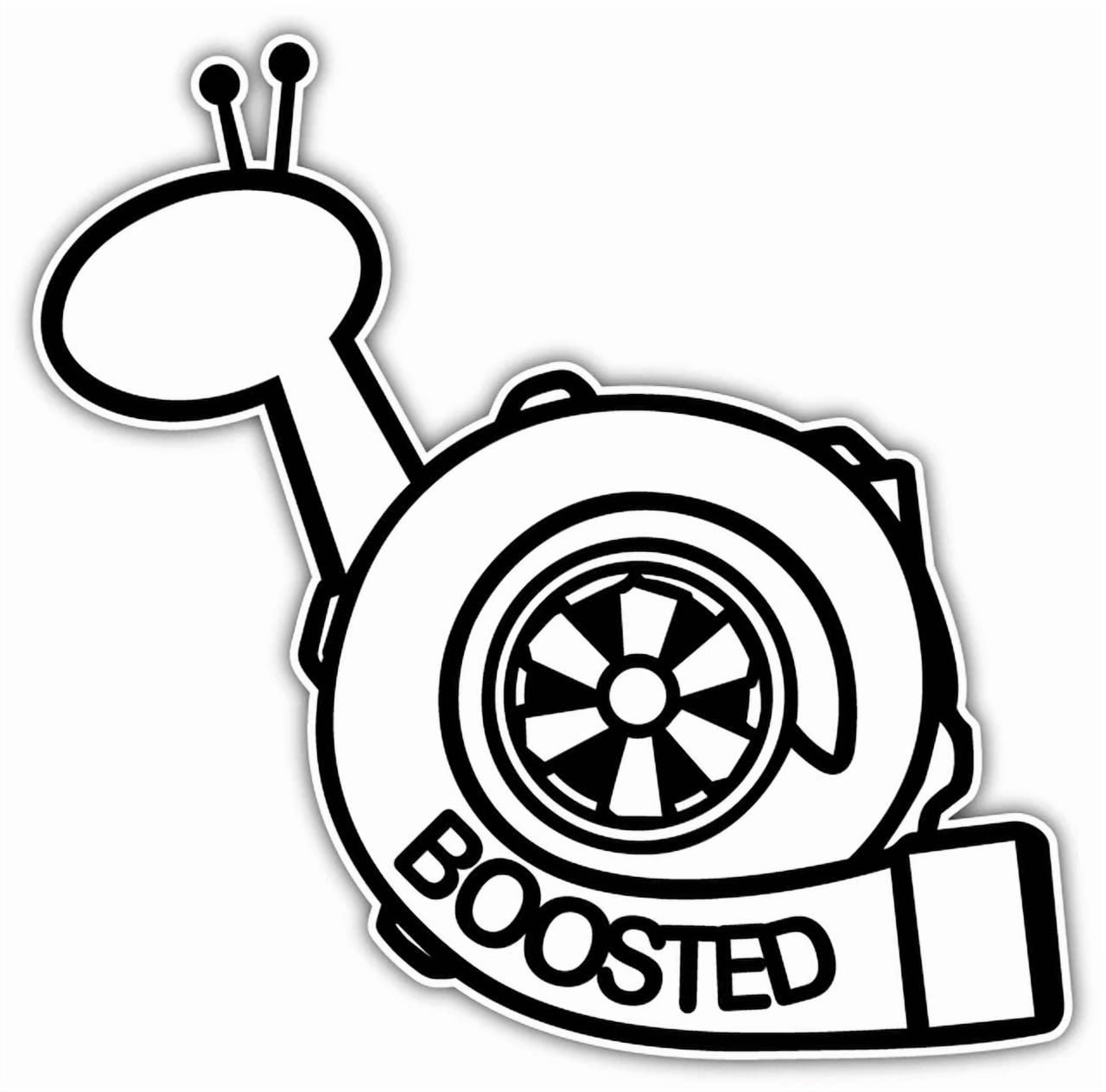 DOPASTICKER Boosted Sticker Decal Phone Decal Water Bottle Stickers ...