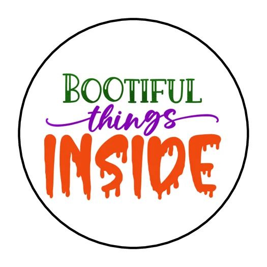 DOPASTICKER Bootiful Things Inside Stickers Phone Decal Water Bottle ...