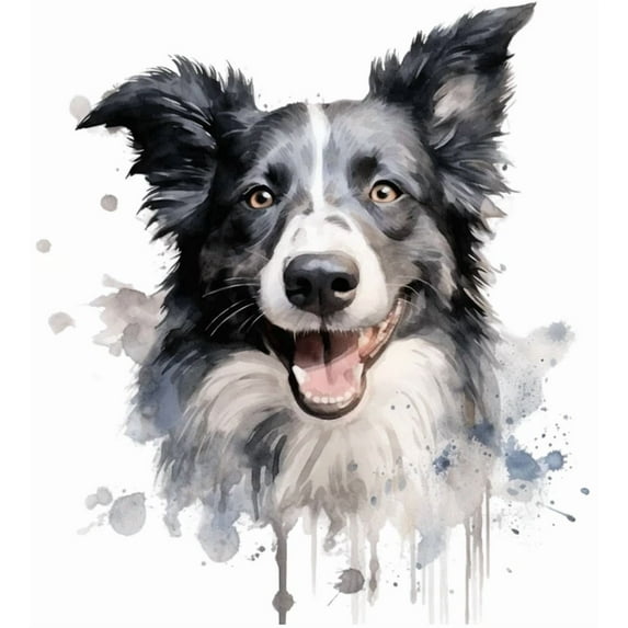 DOPASTICKER Border Collie Car Stickers ? Dog Stickers Car Decor Phone ...
