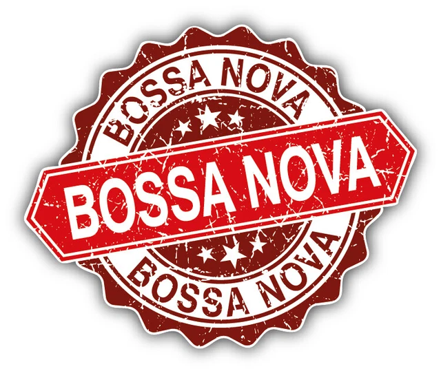 DOPASTICKER Bossa Nova Rubber Sticker Decal Phone Decal Water Bottle ...