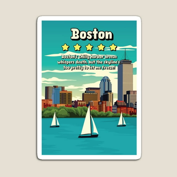 DOPASTICKER Boston Dark Review, Phone Sticker, Latop Sticker, Lover ...