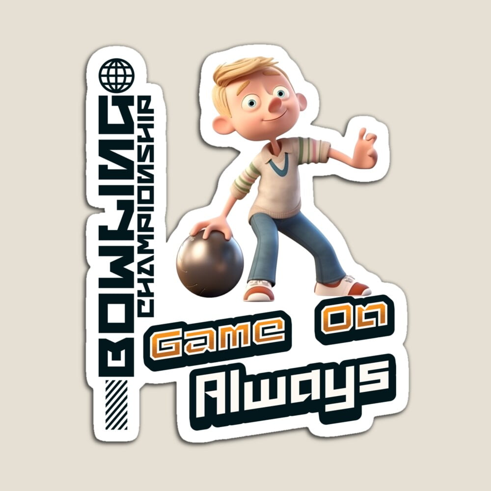 DOPASTICKER Bowling Championship - Let The Good Times Roll - Spare Me ...