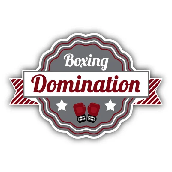 DOPASTICKER Boxing Domination Sport Label Car Sticker Phone Decal Water ...