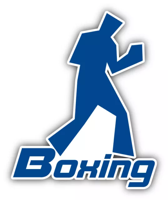 DOPASTICKER Boxing Sport Car Sticker Phone Decal Water Bottle Stickers ...