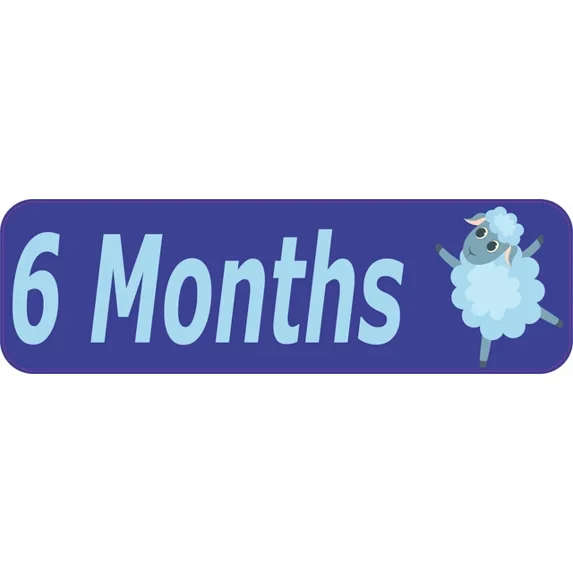 DOPASTICKER Boy 7 Month Sticker Dkkr Sticker Phone Sticker, Latop ...