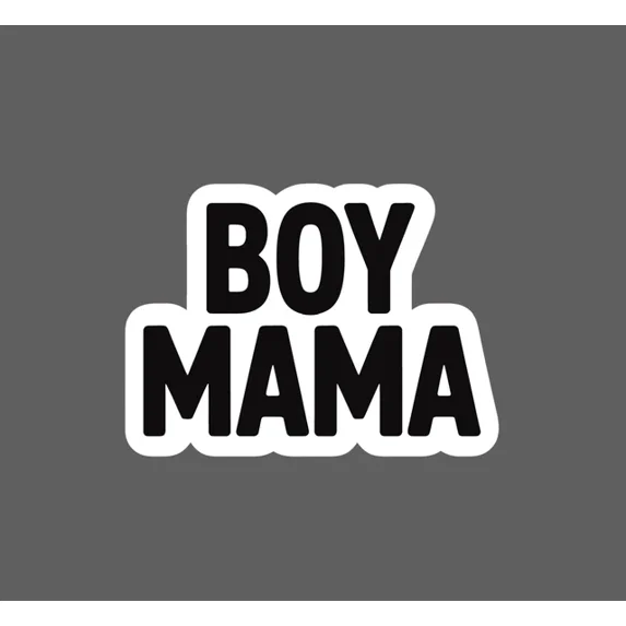 DOPASTICKER Boy Mama Sticker Mother Boys Son Family Life Sticker Phone ...
