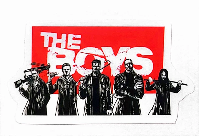DOPASTICKER The Boys Homelander Billy Butcher Hughie Starlight Sticker ...
