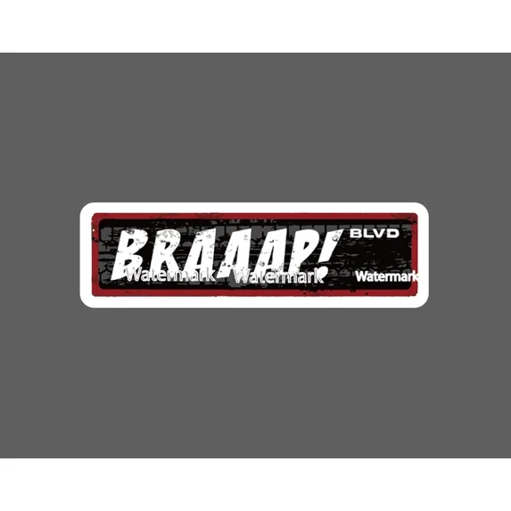 DOPASTICKER Braaap Blvd Sticker Moto Sticker Phone Sticker, Latop ...