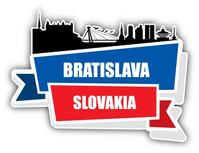DOPASTICKER Bratislava Slovakia Travel Sticker Decal Phone Decal Water ...