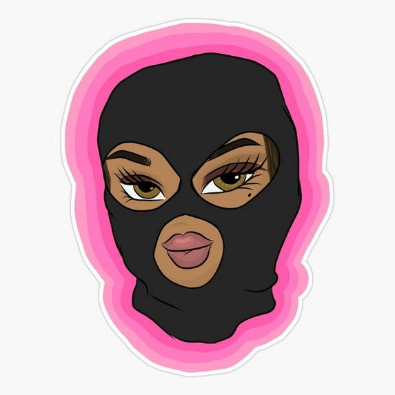 DOPASTICKER Bratz With Ski Mask Sticker, Phone Sticker Water Bottle ...