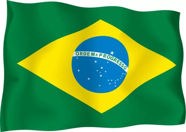 DOPASTICKER Brazil Flag Sticker Phone Decal Water Bottle Stickers, Cars ...