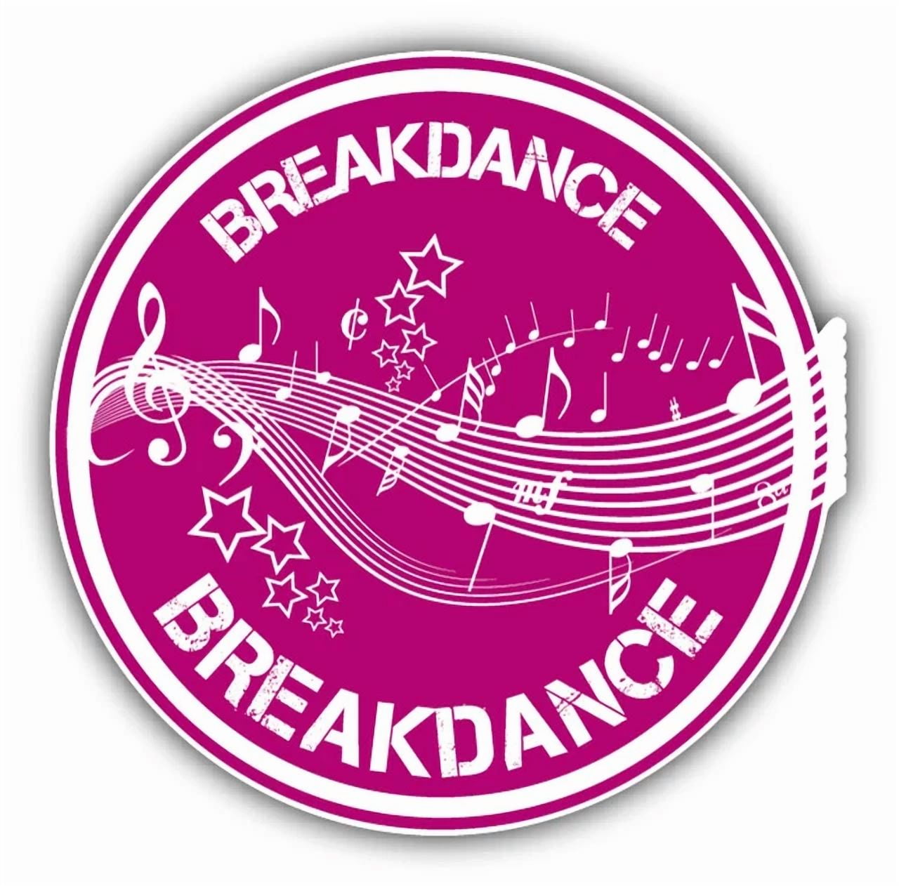 DOPASTICKER Breakdance Label Sticker Decal Phone Decal Water Bottle ...