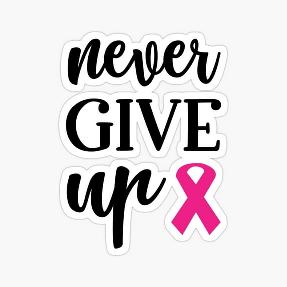 DOPASTICKER Breast Cancer Awareness Pink Ribbon Support Fight Survive ...