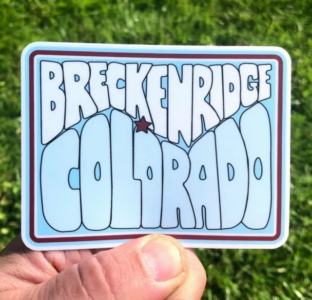 DOPASTICKER Breckenridge Colorado Sticker Car Truck Laptop Window ...