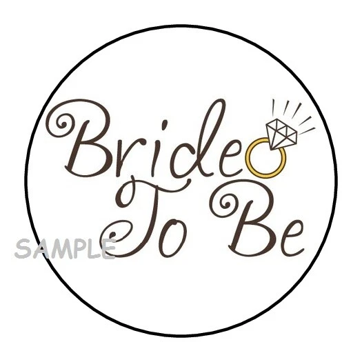 DOPASTICKER Bride To Be Stickers Wedding Shower Phone Decal Water ...