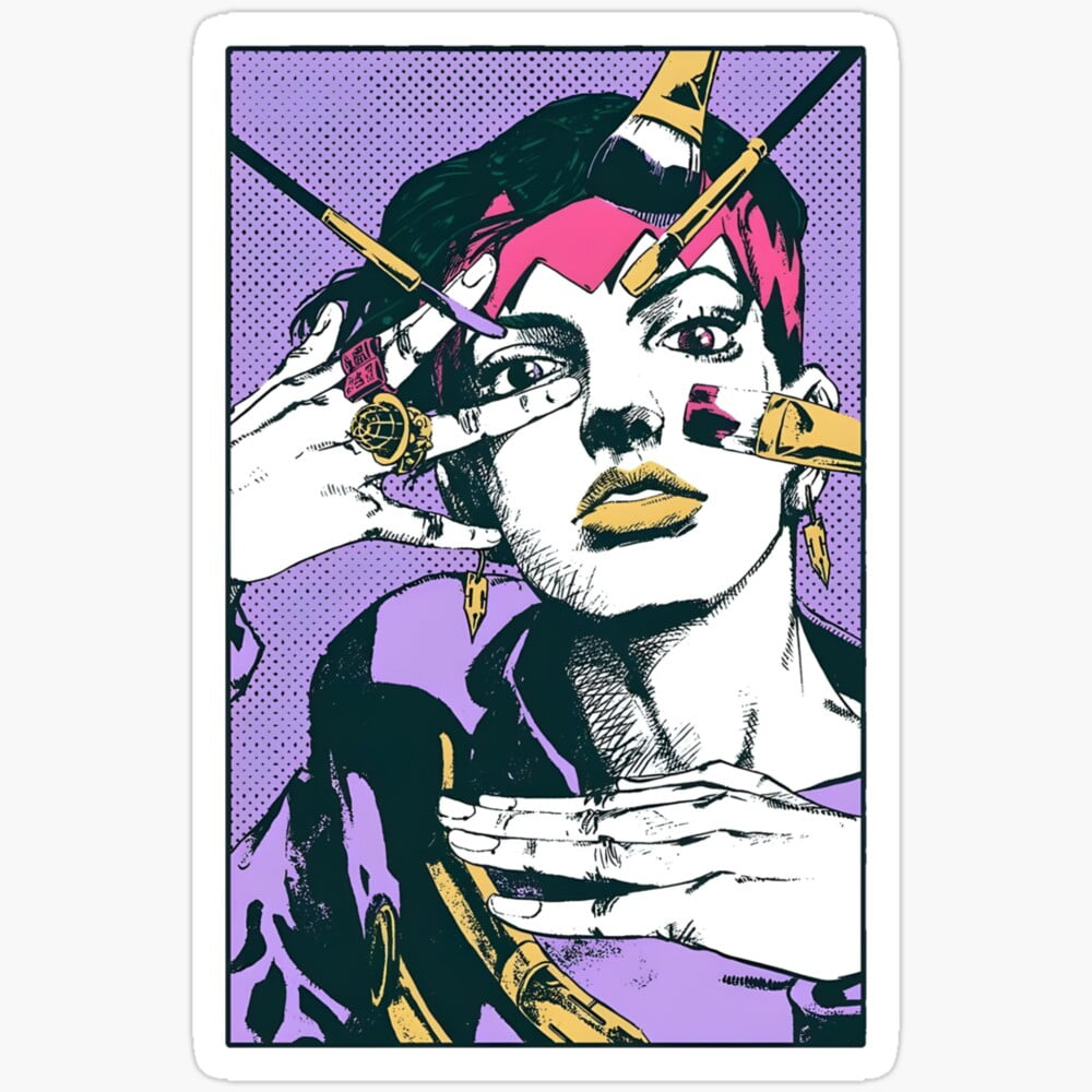 DOPASTICKER Brilliant Art Sticker Phone Decal Water Bottle Stickers ...