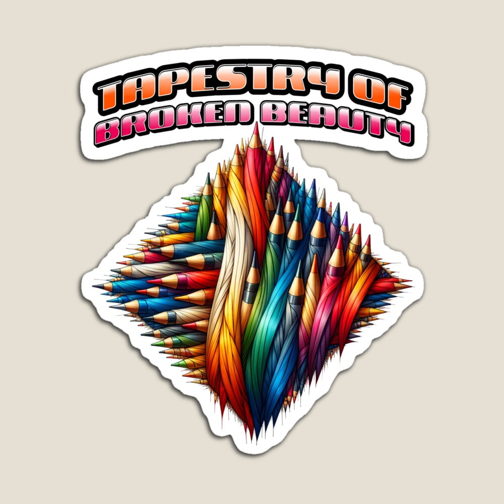 DOPASTICKER Broken Crayons Still Color - Tapestry Of Broken Beauty ...