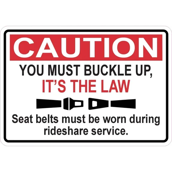 DOPASTICKER Buckle Up Its The Law Sticker Phone Sticker, Latop Sticker ...