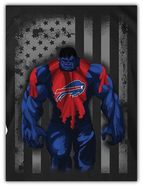 DOPASTICKER Buffalo Bills Monster Sticker Decal Phone Decal Water ...
