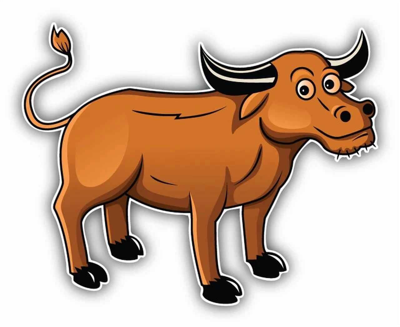 DOPASTICKER Buffalo Sticker Decal Phone Decal Water Bottle Stickers ...