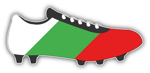 DOPASTICKER Bulgaria Flag Soccer Cleats Sticker Decal Phone Decal Water ...
