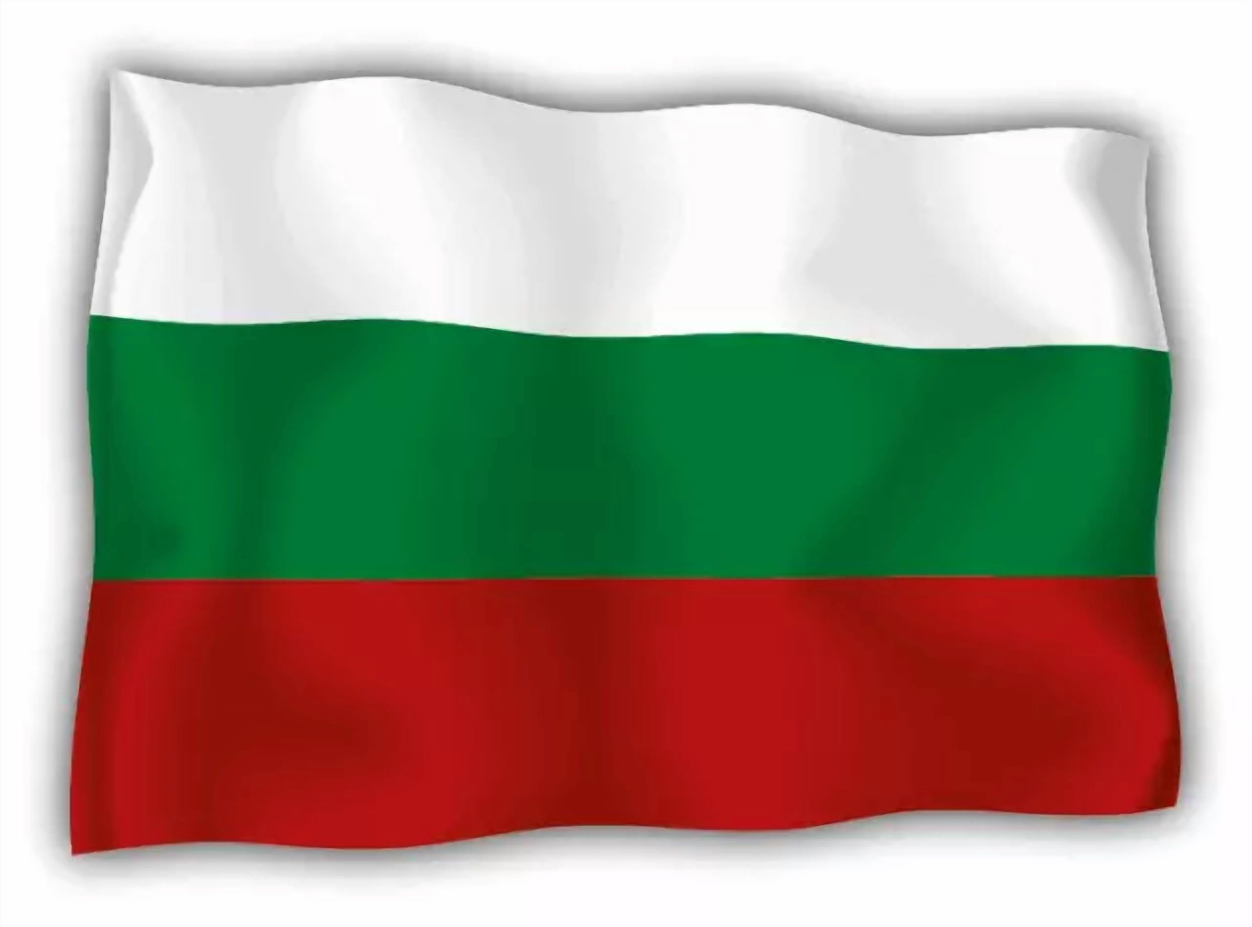 DOPASTICKER Bulgaria Wave Flag Sticker Decal Phone Decal Water Bottle ...