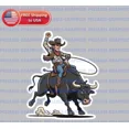 DOPASTICKER Bull Riding Cowboy Sticker Rodeo Jinete Sticker Phone ...