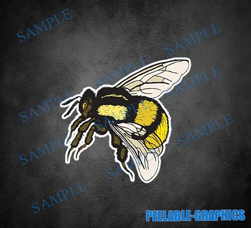 DOPASTICKER Bumble Bee Sticker Toolbox Tablet Sticker Phone Sticker ...