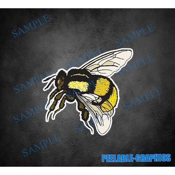 DOPASTICKER Bumble Bee Sticker Toolbox Tablet Sticker Phone Sticker ...