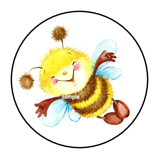 DOPASTICKER Bumble Bee Stickers Cute Adorable Phone Decal Water Bottle ...