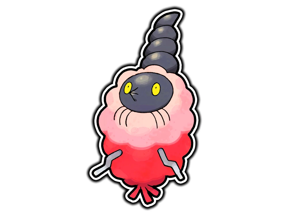 DOPASTICKER Burmy Trash Cloak Sticker Decal Phone Decal Water Bottle ...