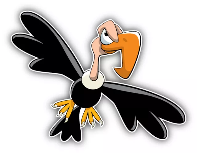 DOPASTICKER Buzzard Bird Sticker Decal Phone Decal Water Bottle ...