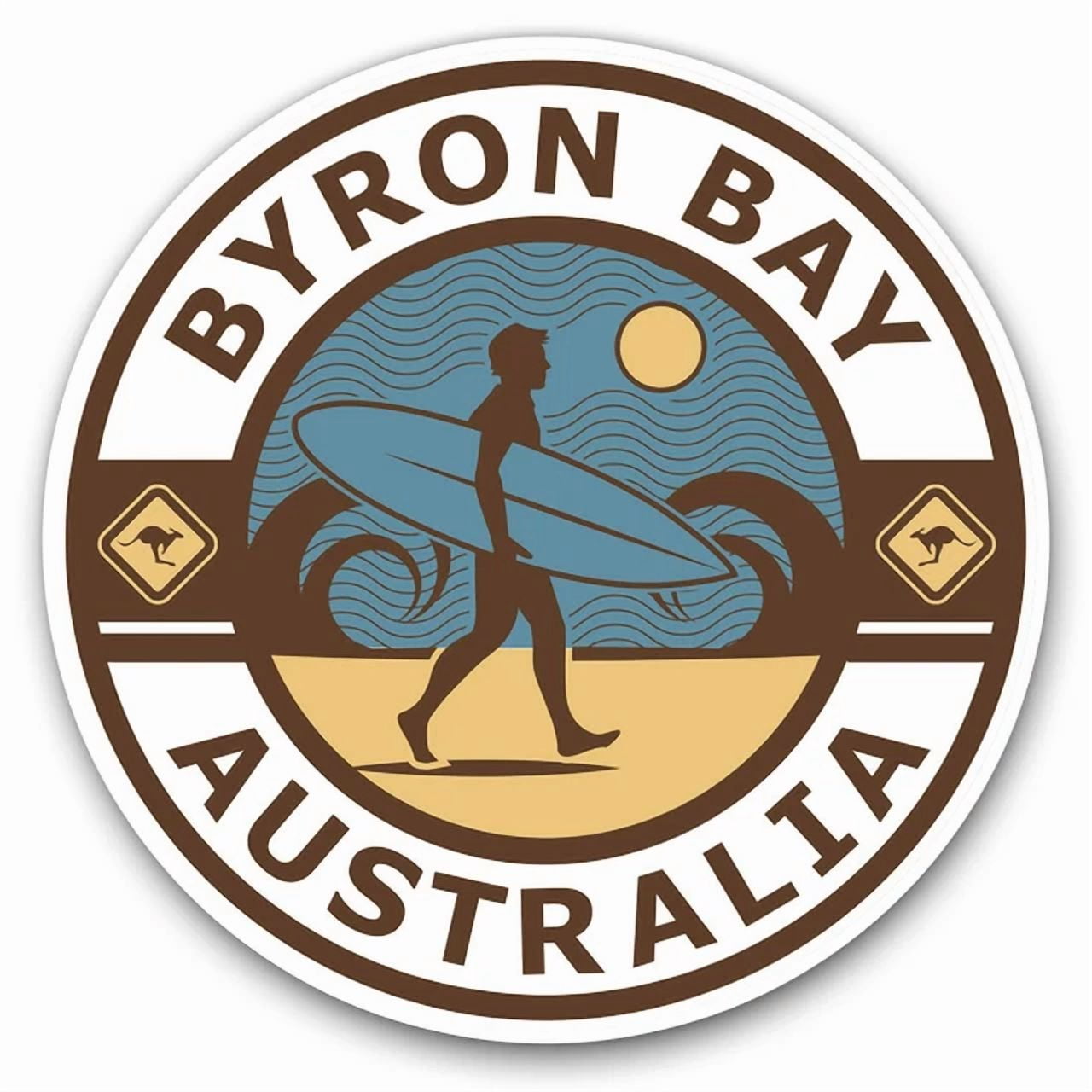 DOPASTICKER Byron Bay Australia Travel Cool Gift Decorative Laptop ...