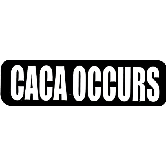 DOPASTICKER Caca Occurs Sticker Hard Hat Sticker Phone Decal Water ...