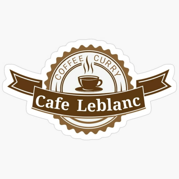 DOPASTICKER Cafe Leblanc Logo Sticker. Gift You - Decorate Laptops ...