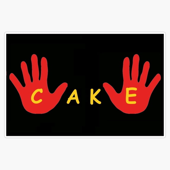 DOPASTICKER Cake Sticker, Phone Sticker Water Bottle Stickers Car ...