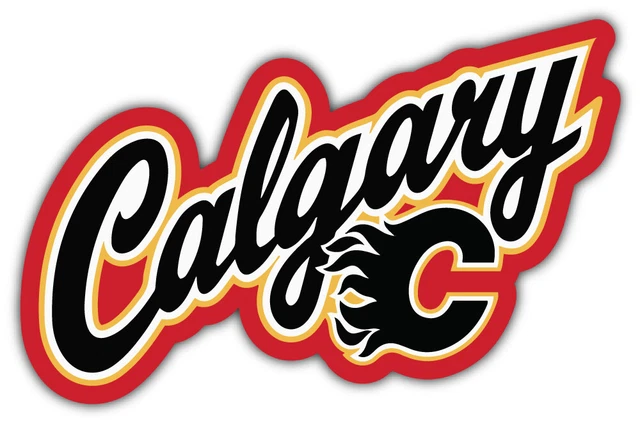 DOPASTICKER Calgary Flames Car Sticker Phone Water Bottle Stickers ...