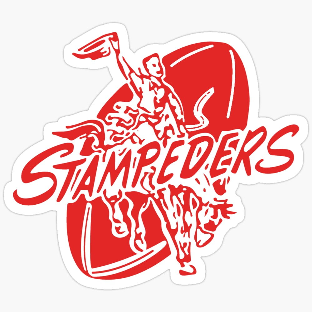 DOPASTICKER Calgarytampeders Throwbackperfect Sticker Gift Everyone ...