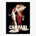 DOPASTICKER Campari Devil And Angel Aperitif Bitters Alcoholic ...