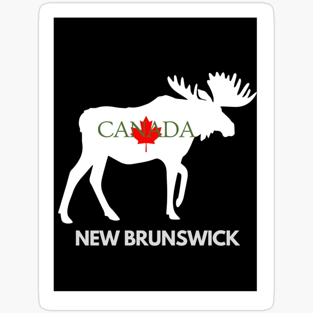 DOPASTICKER Cana.Da Collection - New Brunswick Gift You - Phone ...
