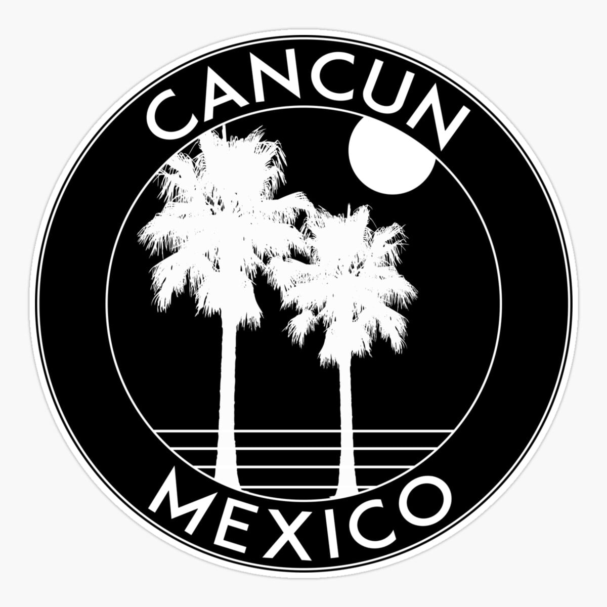 DOPASTICKER Cancun Mexico Sticker, Phone Sticker Car Stickers, Birthday ...