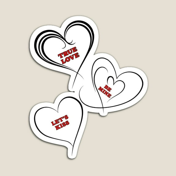 DOPASTICKER Candy Hearts On Valentine Day - Loveful - The Loveless ...