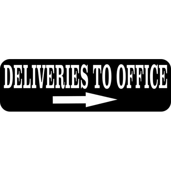 DOPASTICKER Caps Right Arrow Deliveries To Office Sticker Business ...