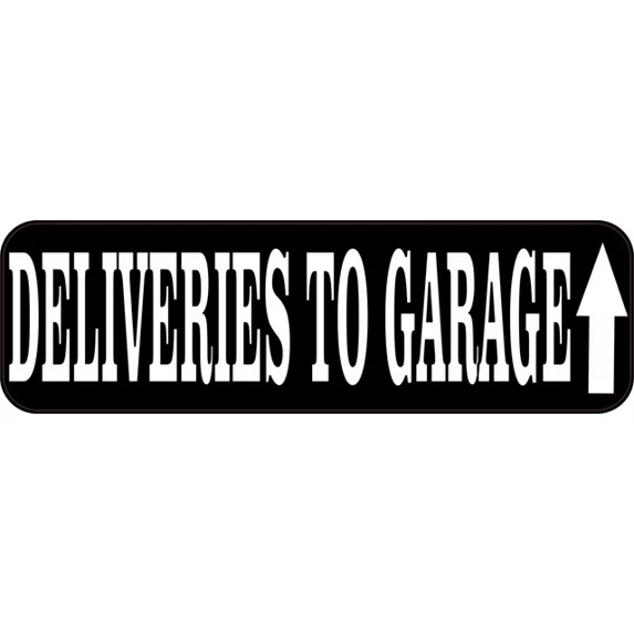 DOPASTICKER Caps Up Arrow Deliveries To Garage Sticker School Business ...