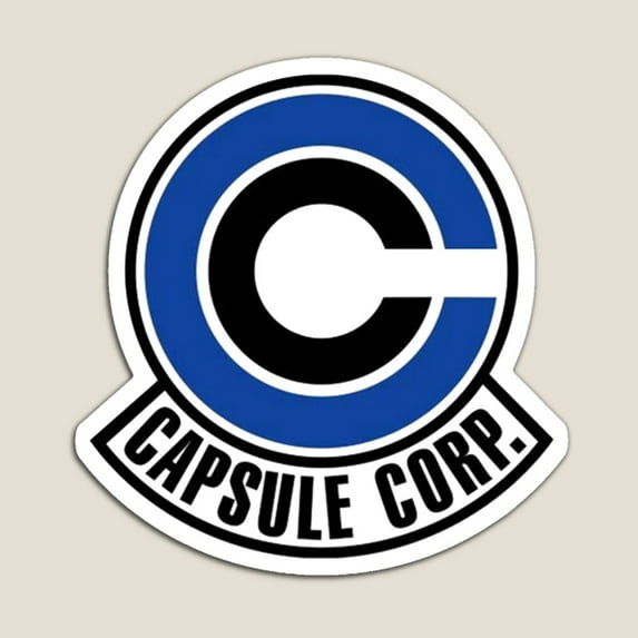 DOPASTICKER Capsule Corp. Logo Decorative Laptop, Phone Stickers ...