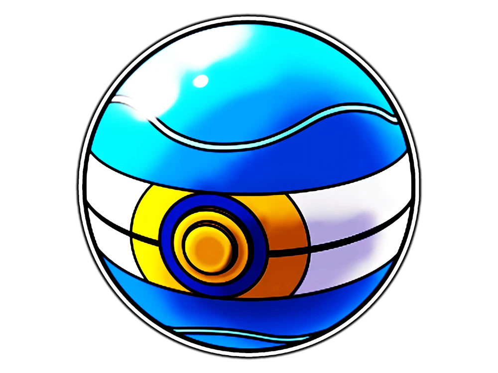 DOPASTICKER Captain'S Poke Ball Sticker Decal Phone Decal Water Bottle ...