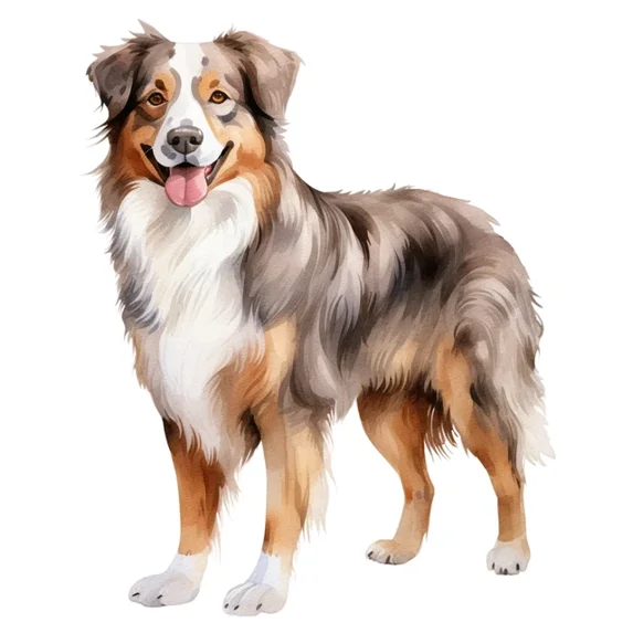 DOPASTICKER Car Sticker Australian Shepherd Car Sticker Dogs Sticker ...