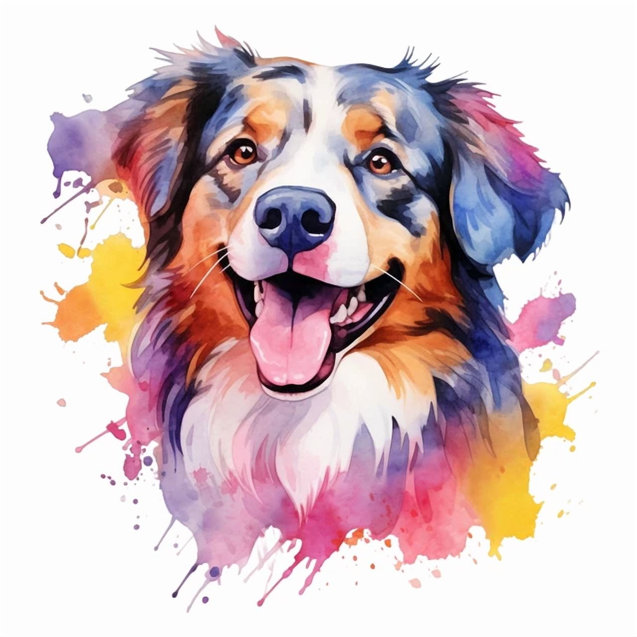DOPASTICKER Car Sticker Australian Shepherd Car Sticker Dogs Sticker ...